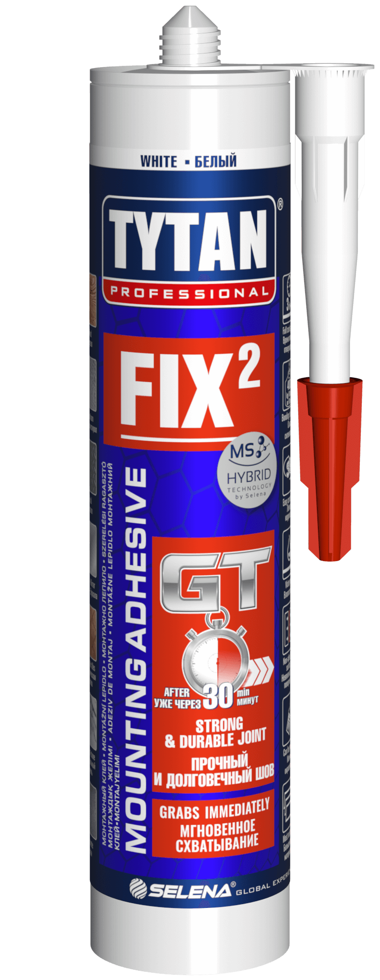 Монтажний клей FIX2 GT - Tytan Professional Україна